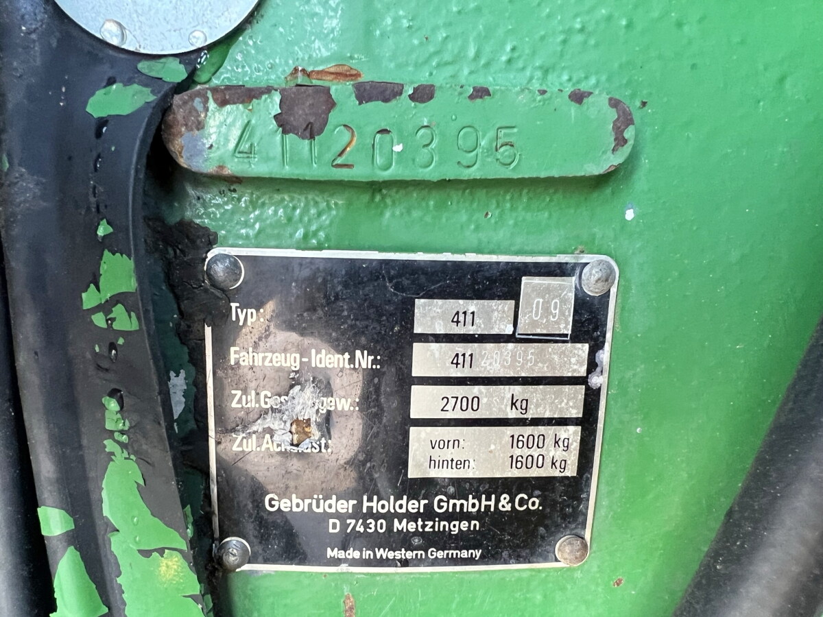 Holder 411 Tractor | Boss Machinery