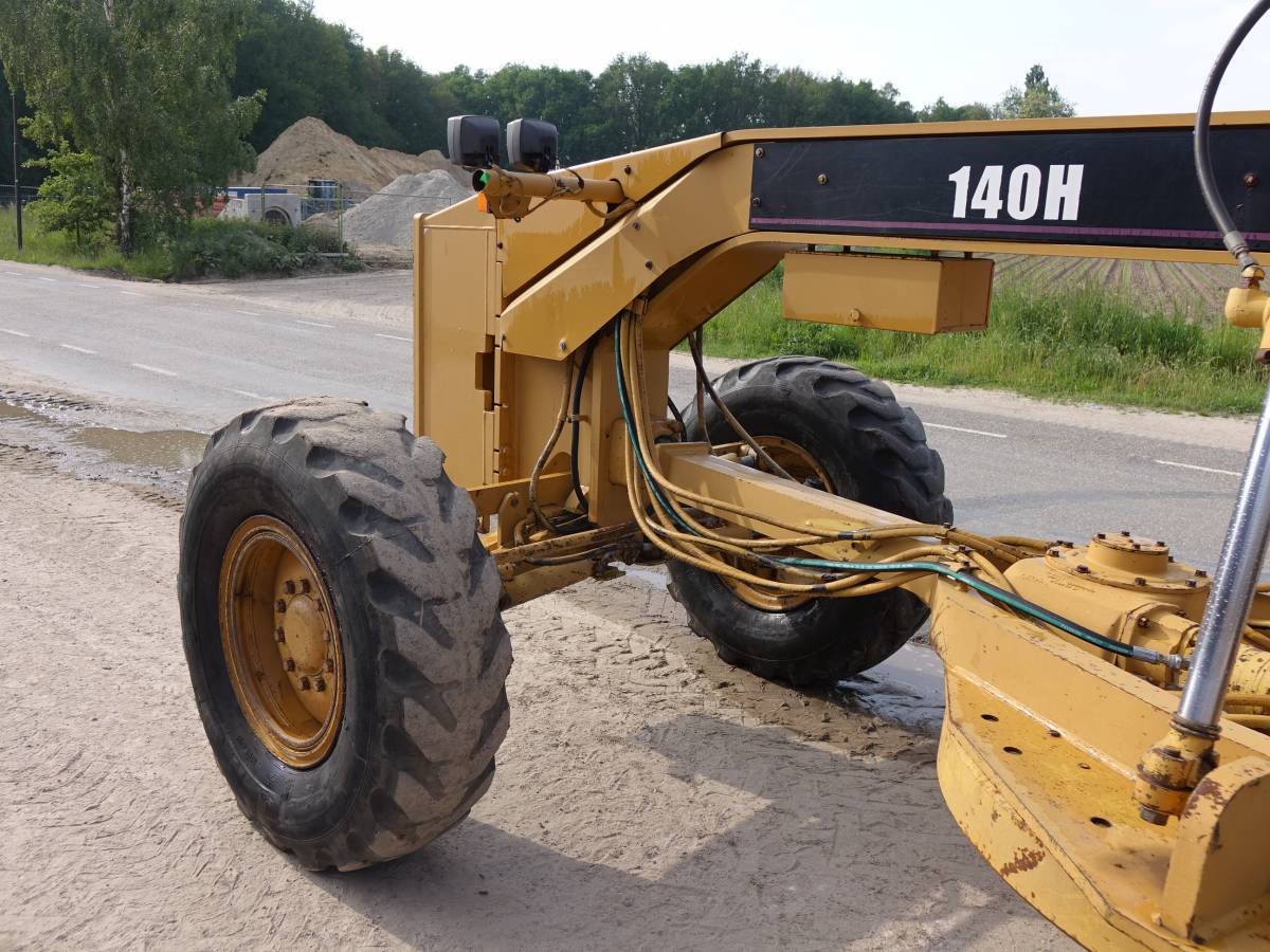 Caterpillar 140H + RIPPER + PUSHBLOCK Grader | Boss Machinery