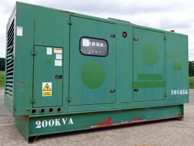Volvo 200KVA SILENT (VOLVO PENTA ENGINE) Stromaggregat | Boss Machinery