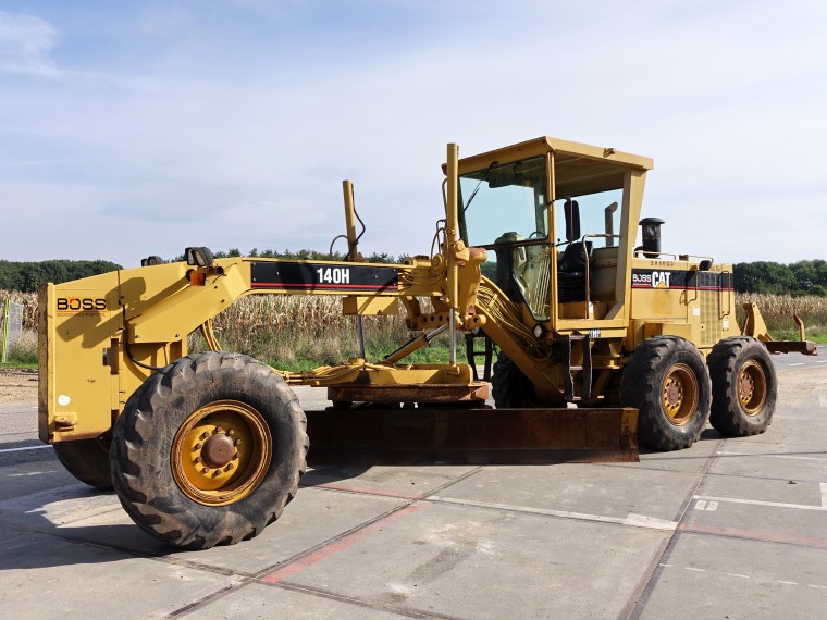 Caterpillar 140H 3306 ENGINE (RIPPER + PUSHBLOCK) Motoniveladora | Boss ...