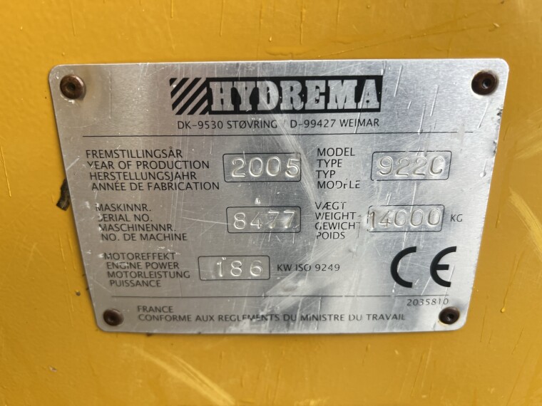 Hydrema 922C Dumper | Boss Machinery