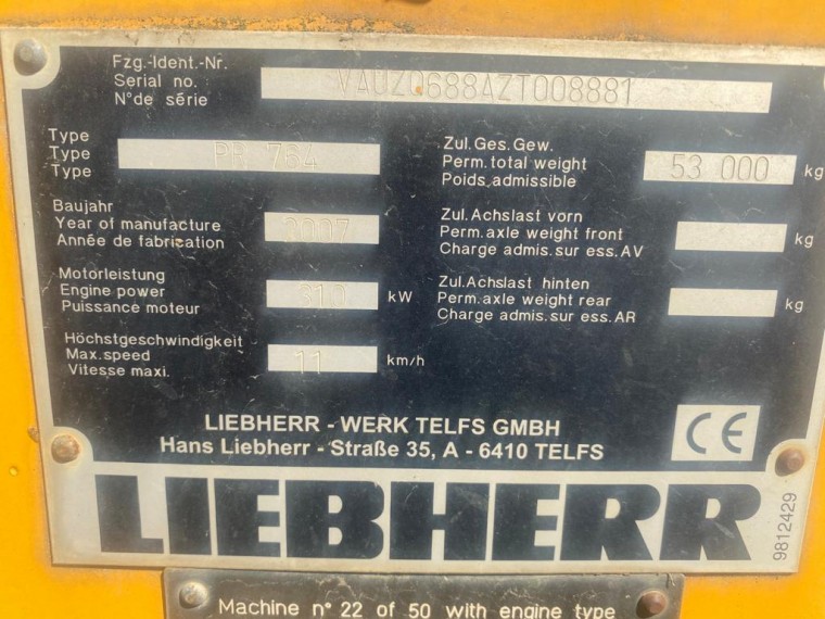 Liebherr PR764 Bulldozer | Boss Machinery
